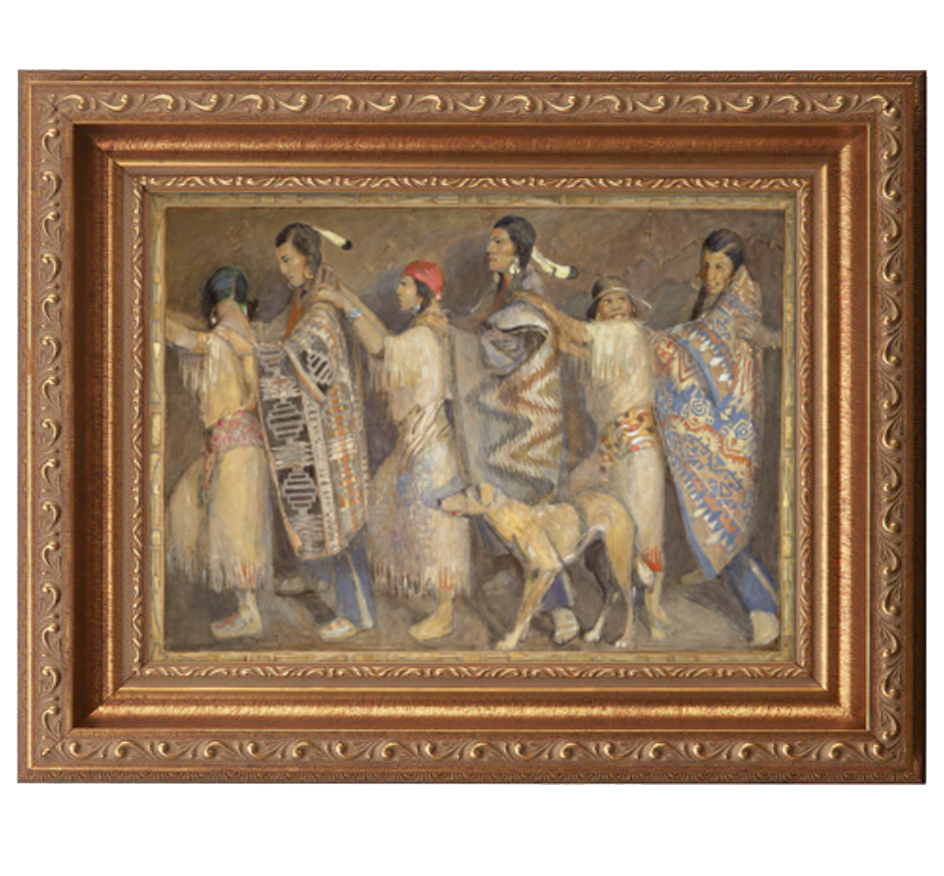 FRAMED - Courting Dance | Minerva Teichert Art